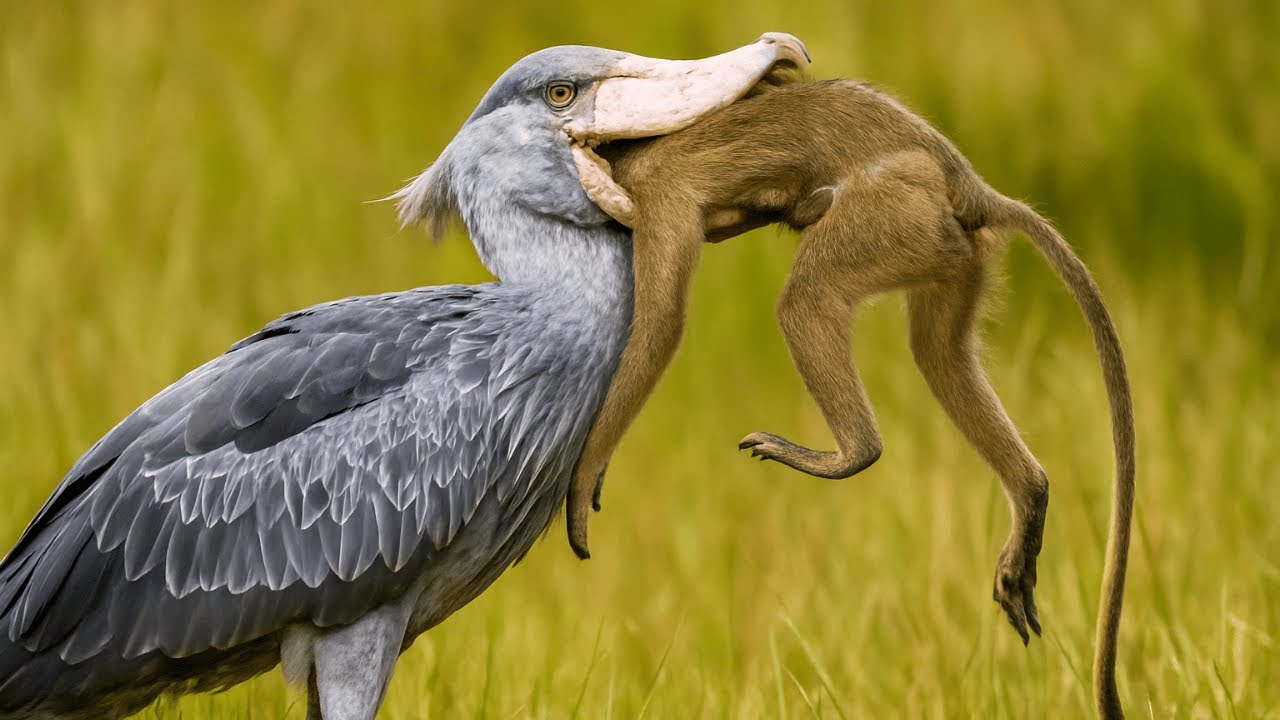 The Shoebill: The Prehistoric Bird You Won’t Believe Exists! - YouTube