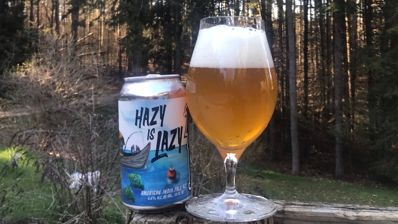 Haymarket Brewery- Hazy Is Lazy (Beer Review #130) - YouTube