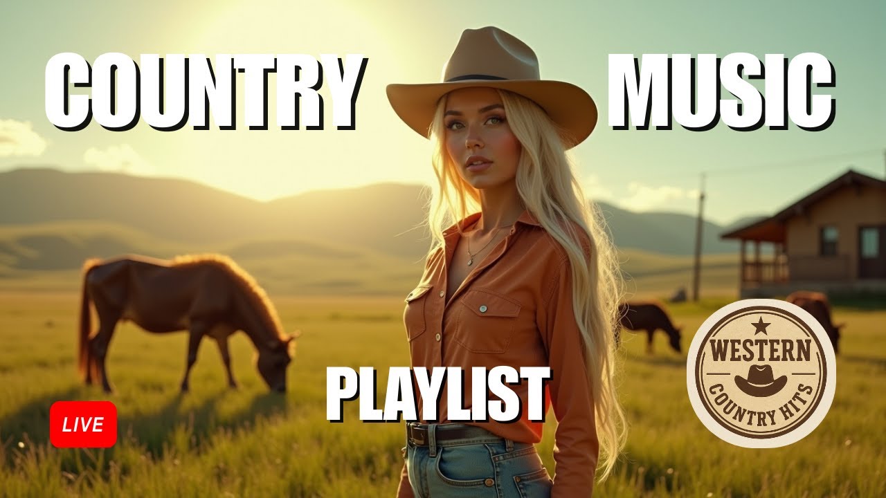 The BEST playlist of Western Country Hits for you listen on the road 🎶 ...