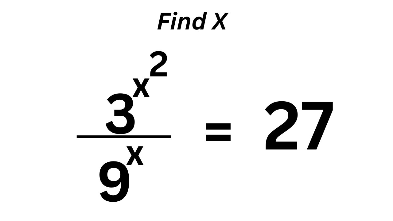 Math Olympiad | How To Solve For "X" In This Problem - YouTube