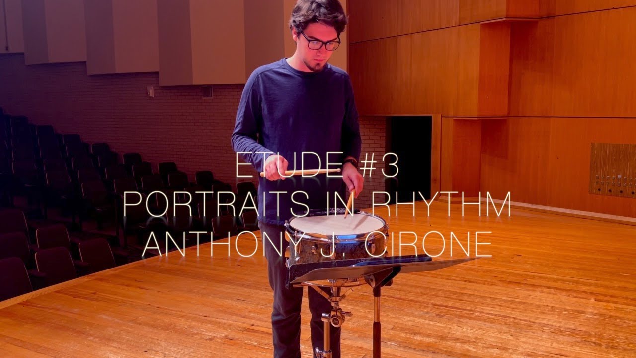 Etude #3 | Portraits in Rhythm | by Anthony J. Cirone - YouTube