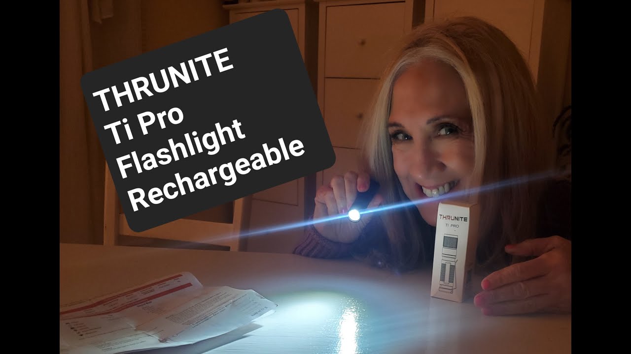 THRUNITE Ti Pro Rechargeable Mini Flashlight | Battery Included ...