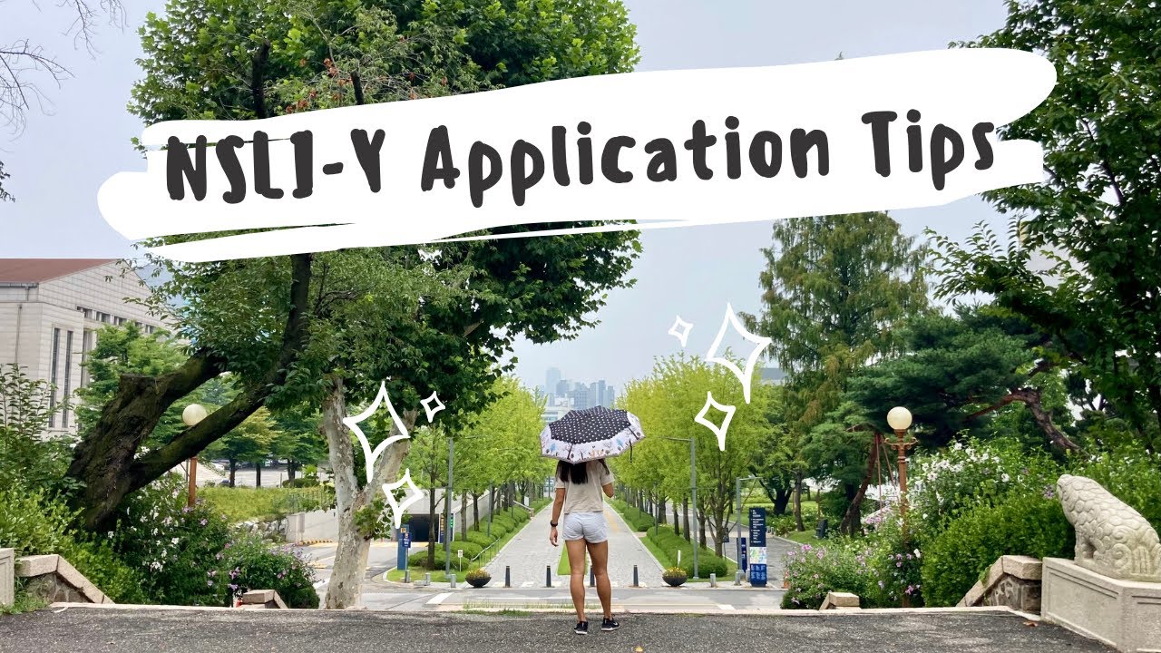{NSLI-Y} Application Tips! - YouTube
