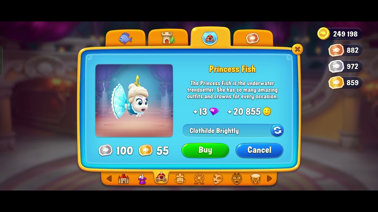 Princess fish 👸🐟 | Fishdom Gameplay| - YouTube