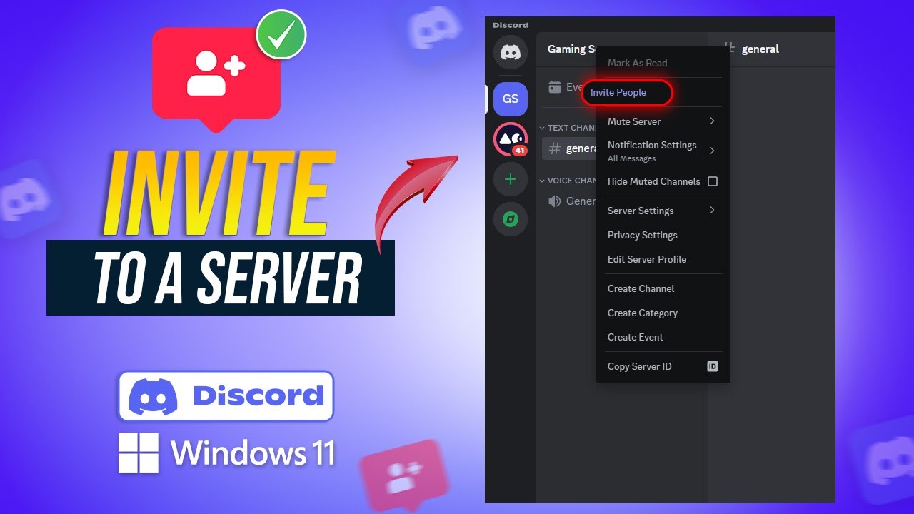 How to Invite Someone to a Discord Server from a PC | Invite Friends to ...
