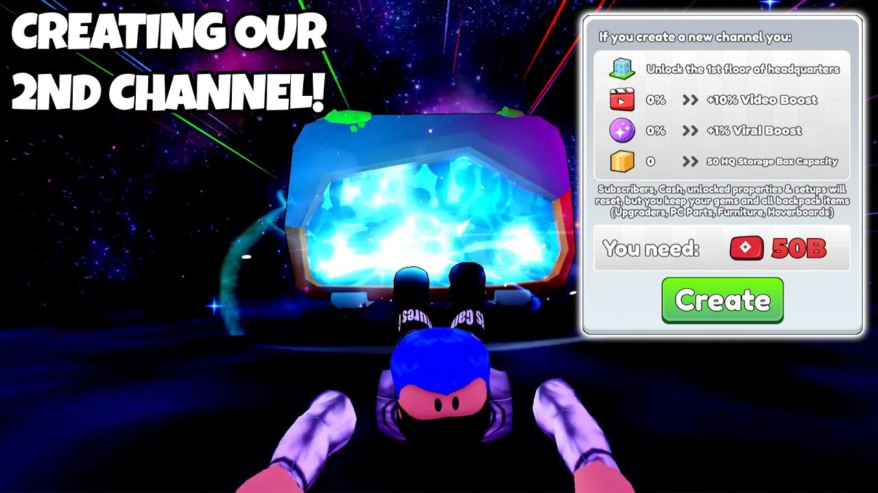 CREATING OUR 2ND CHANNEL ON ROTUBE LIFE 2!! - YouTube