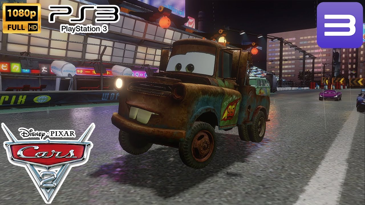 Cars 2: The Video Game - Mater PS3 HD Gameplay (RPCS3) - YouTube