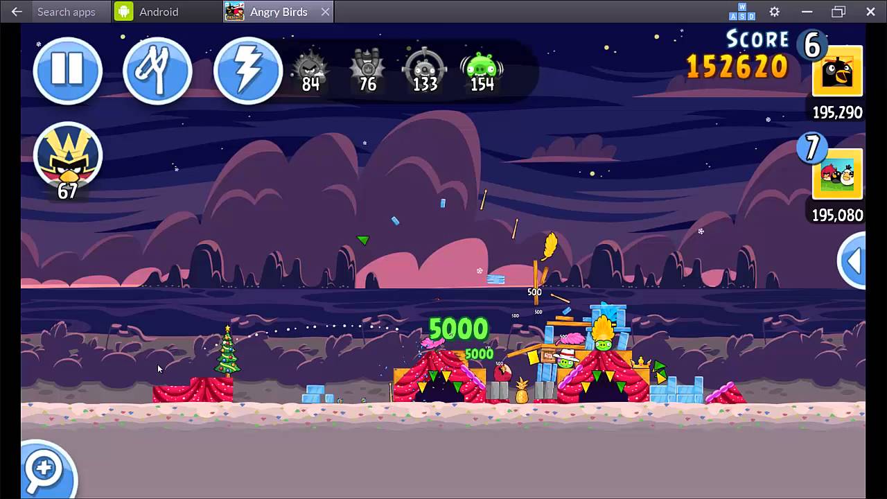 Angry Birds Friends Carnival Nights Tournament LEVEL 3 206 K HD Week ...
