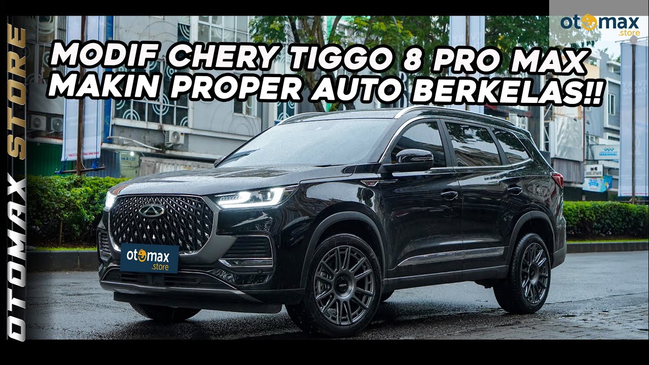 MODIFIKASI CHERY TIGGO 8 PRO MAX, MAKIN BERWIBAWA PAKAI VELG ROTIFORM OZR ORIGINAL!! | otomax ...