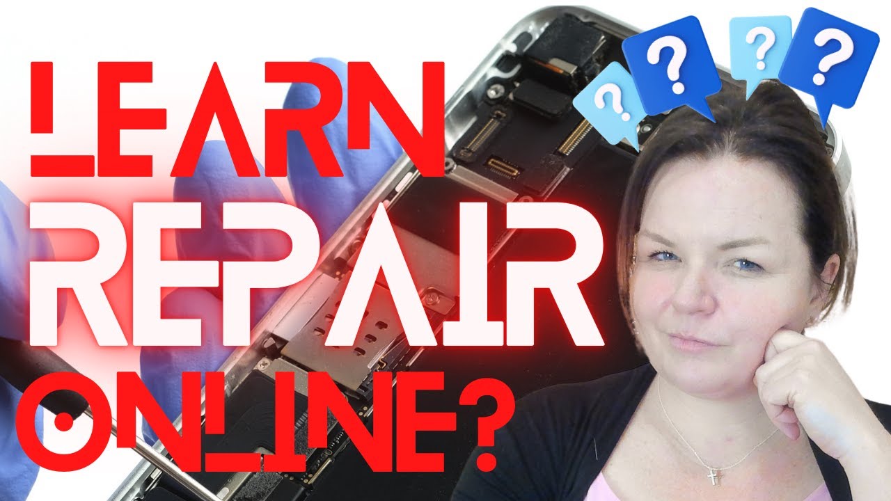 Can you REALLY 🫣 learn cell phone repair online? - YouTube