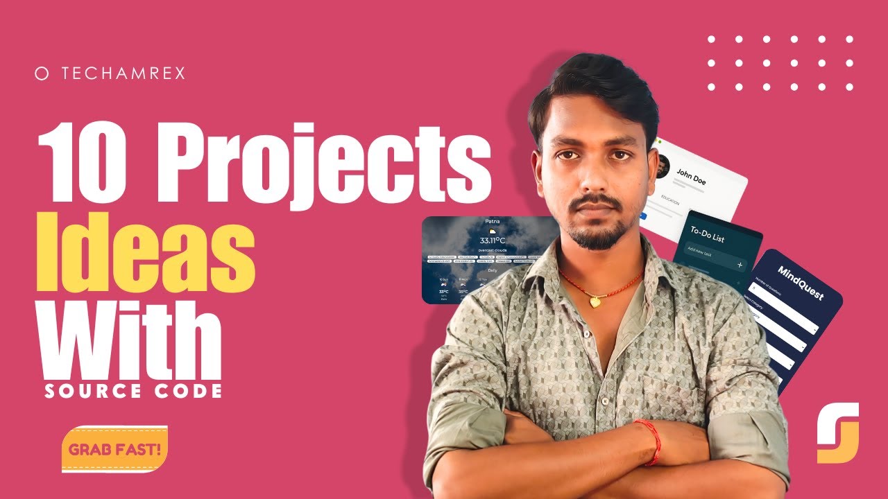 10 Projects with Free Source Code | Grab It Now #sourcecode #projects # ...