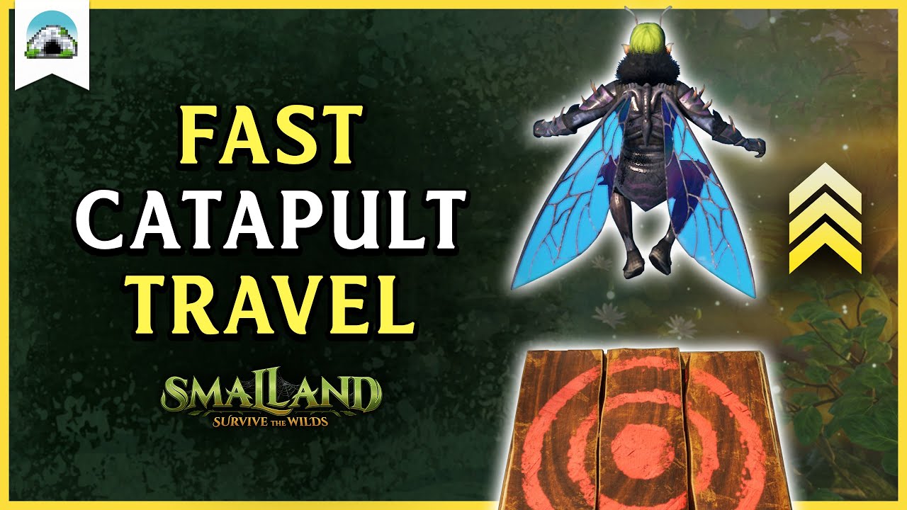 CATAPULT Launcher – The FASTEST Way to Travel | Smalland - YouTube