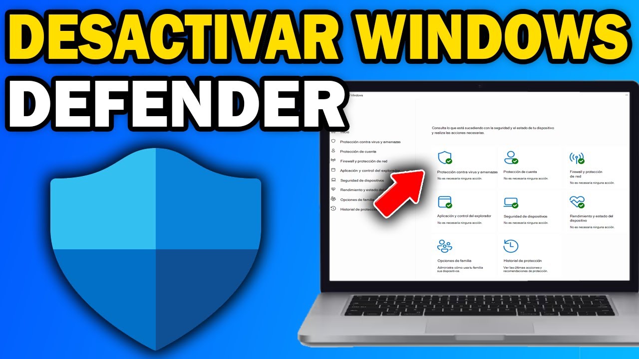 Cómo DESACTIVAR Windows Defender en Windows 10 y 11 Guía Paso a Paso ...
