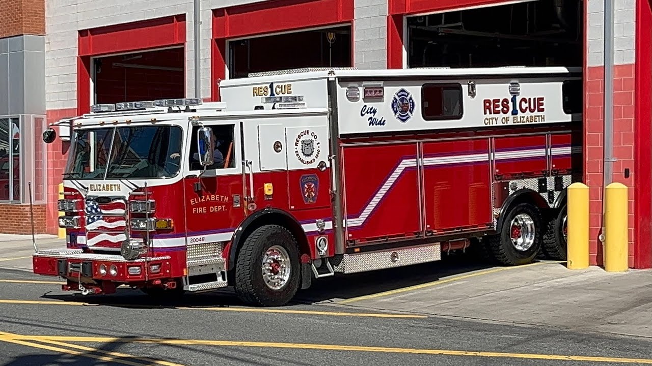 **BRAND NEW!** Elizabeth Fire Department Rescue 1, TAC-1 and Rescue 2 ...