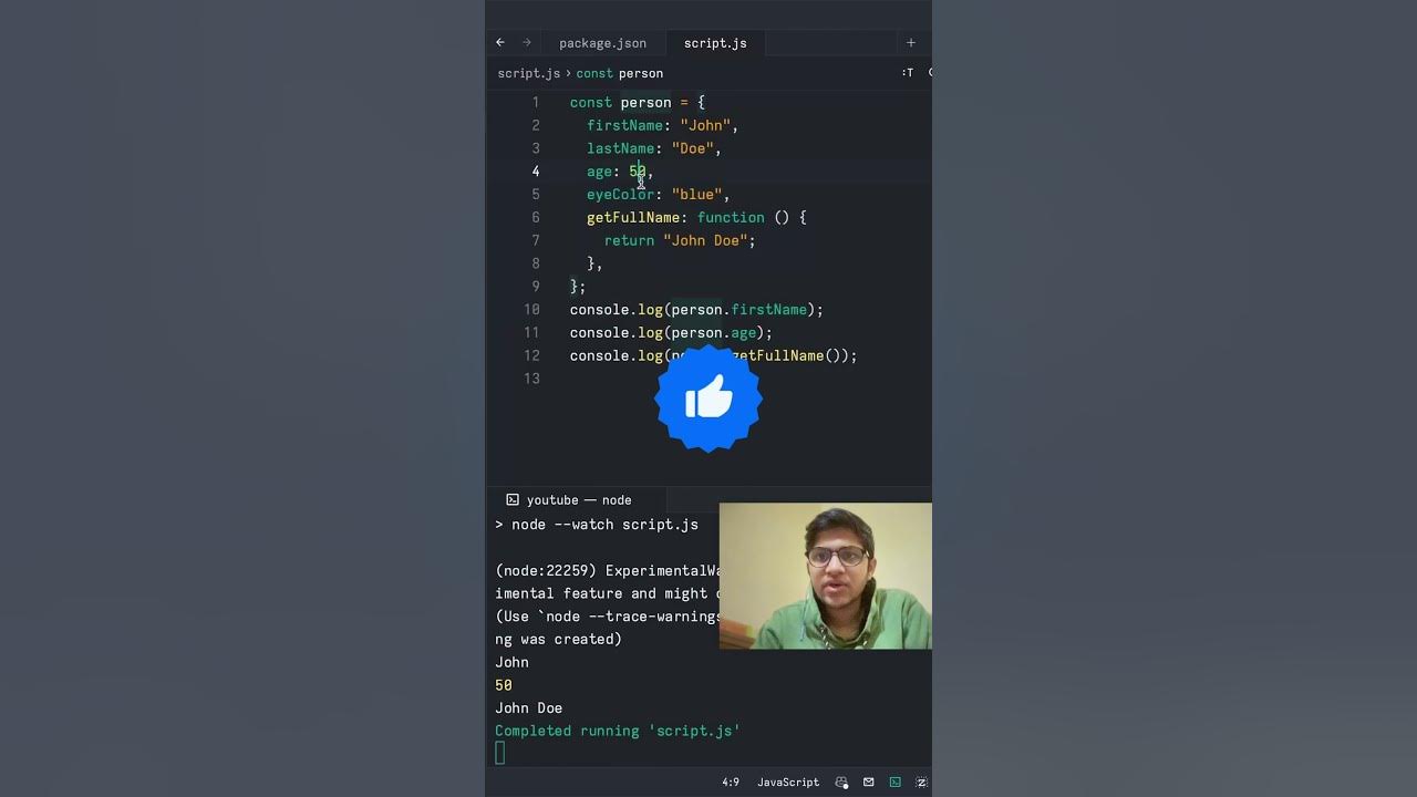 How to run a javascript program in the terminal?||Running JavaScript in vs code terminal# ...