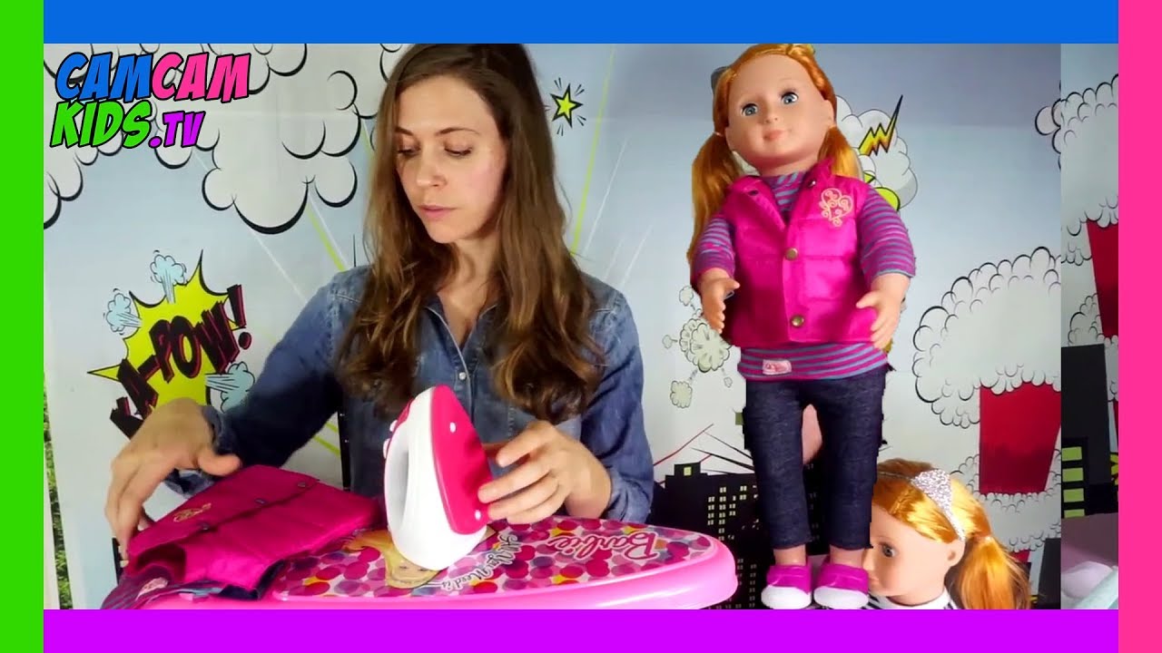 Arlee Our Generation Doll | Ironing Toy Set| #166 CamCamKids - YouTube