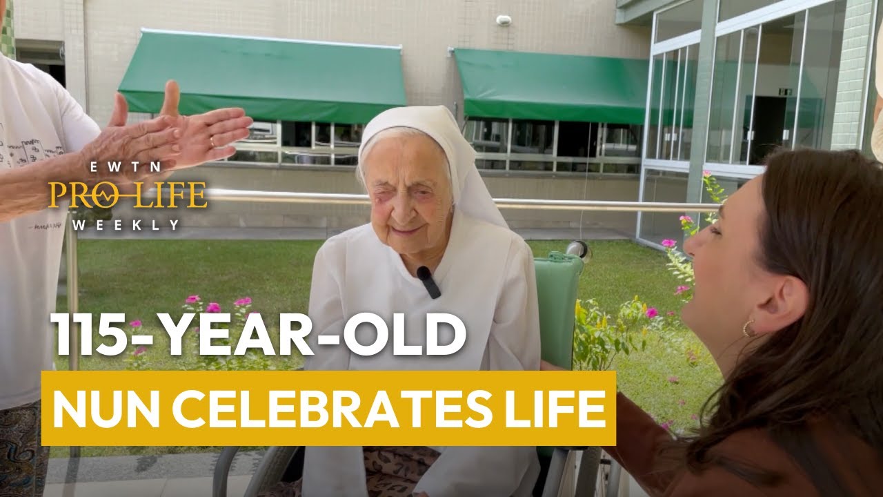 115-Year-Old Nun Celebrates Life - YouTube