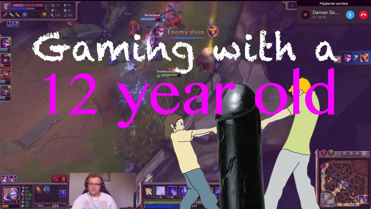 Gaming with a 12 year old! - YouTube