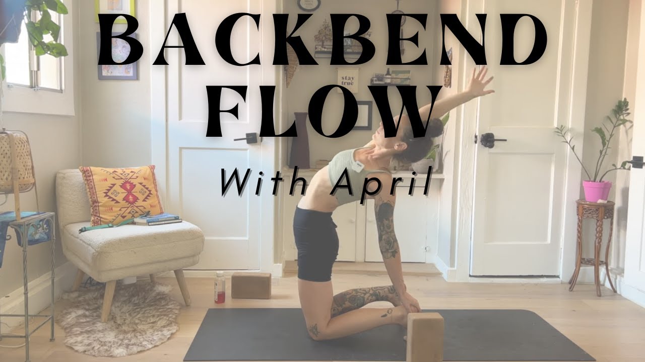 Backbend Yoga Flow | 45 Minute All Levels Yoga - YouTube