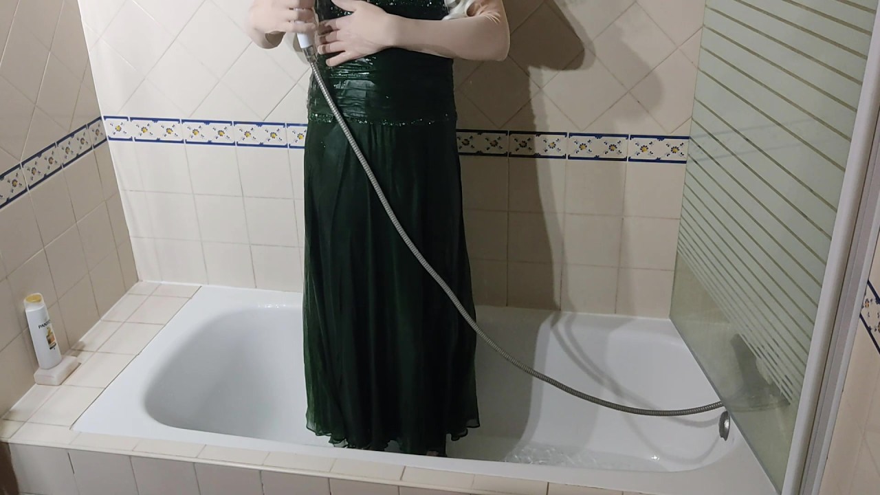 Wet Green Formal Dress TRAILER - YouTube