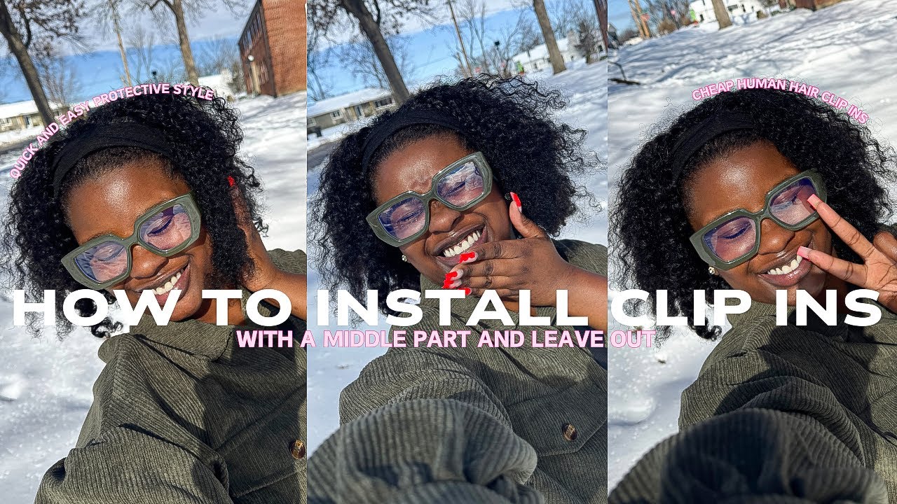 HOW TO INSTALL CLIP INS 🩷 - YouTube