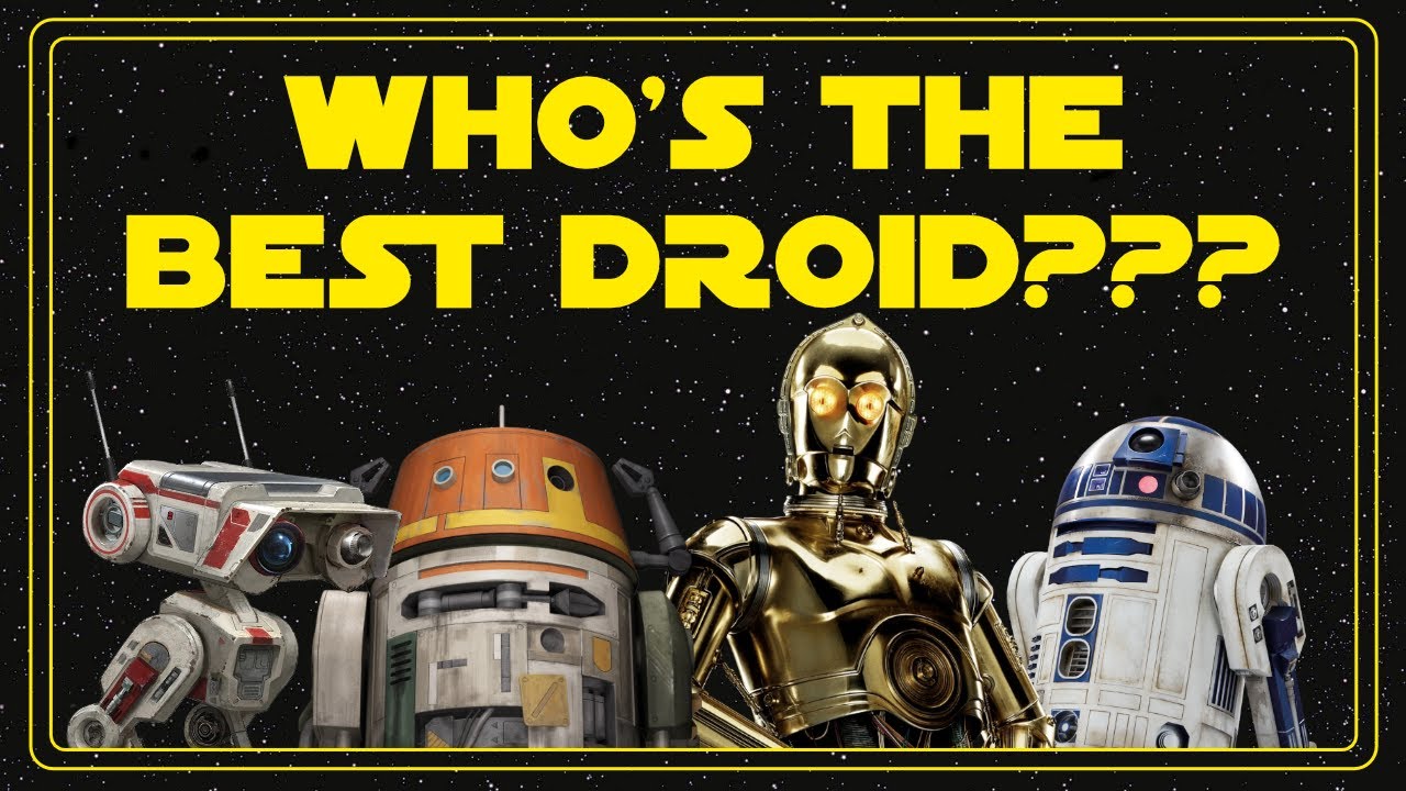 Star Wars Best Droid Tournament Bracket - YouTube