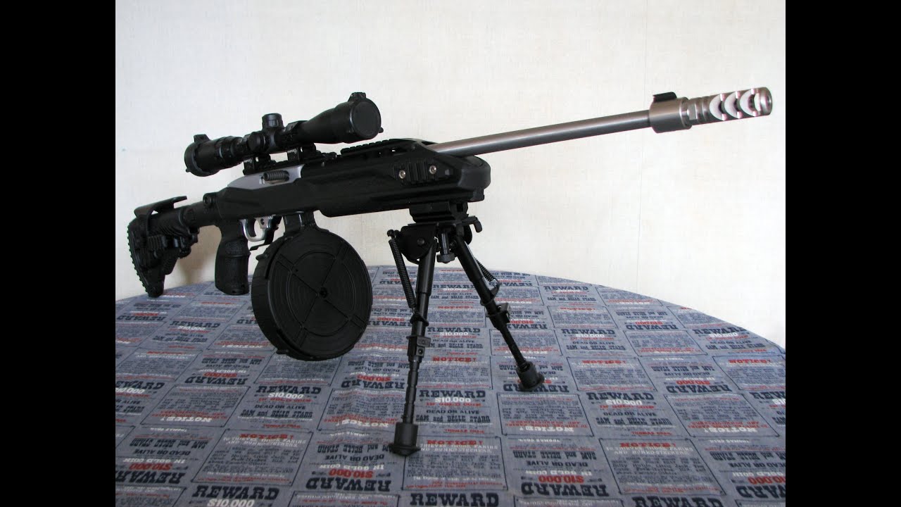 Fab Defense Ruger 10-22 Tactical Stock / GSG 110 Magazine / BMF ...