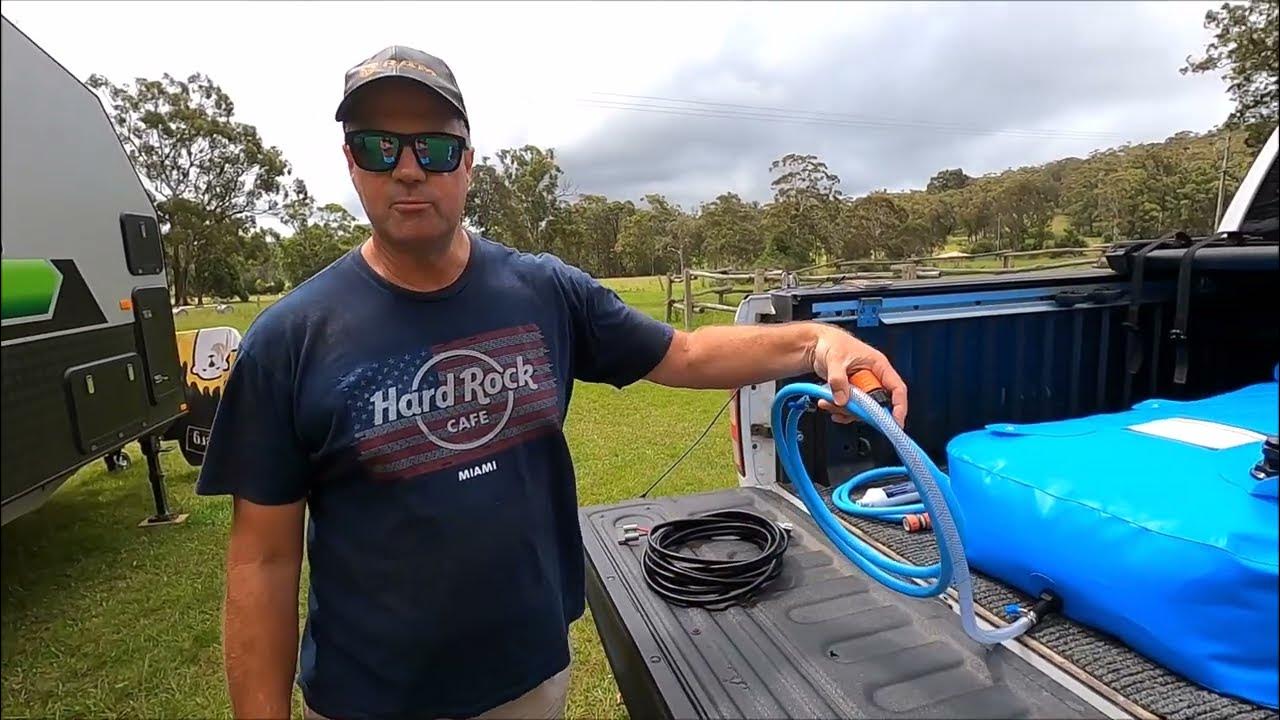 How to fill your Caravan Water Tanks while Off-Grid - YouTube
