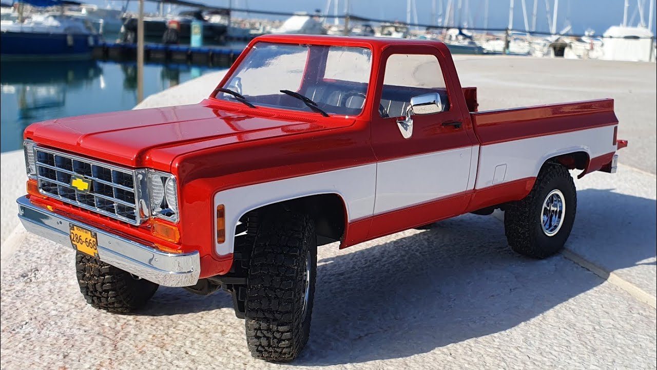 Fms K10 Realistic Scaler Rc Pick-Up Chevrolet 1974 1/18 2.4G 4wd Chevy ...
