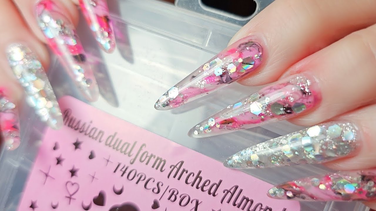 Enailcouture.com Russian dual forms and happy gel #gelnails #nailart # ...
