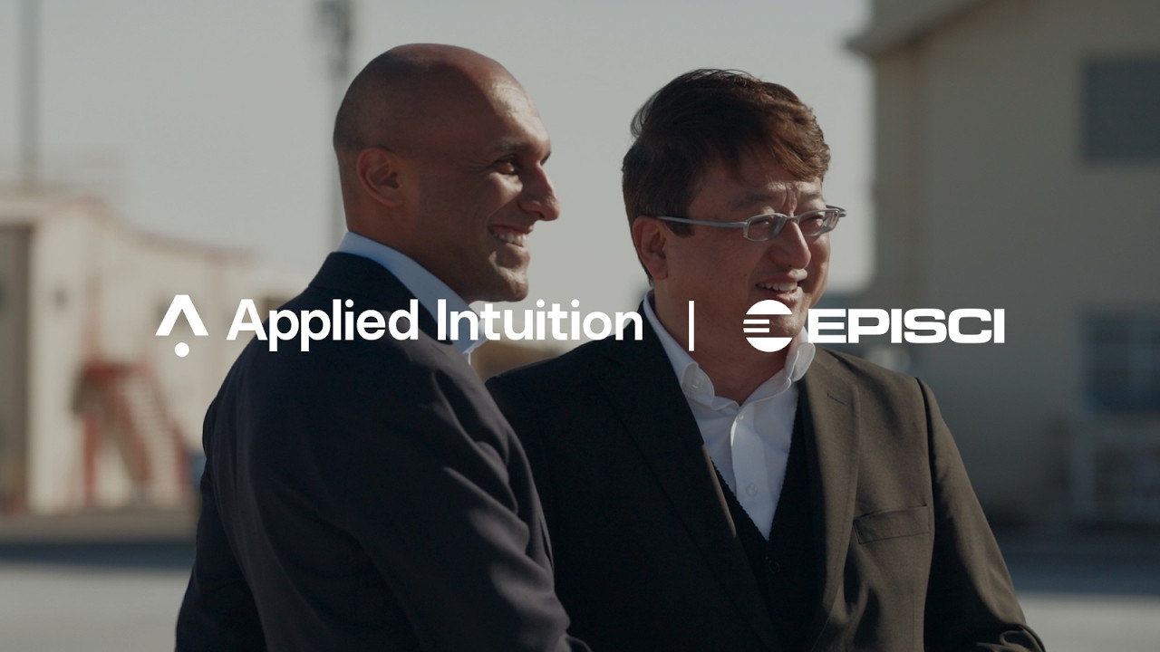Applied Intuition acquires EpiSci: The future of defense is autonomous - YouTube