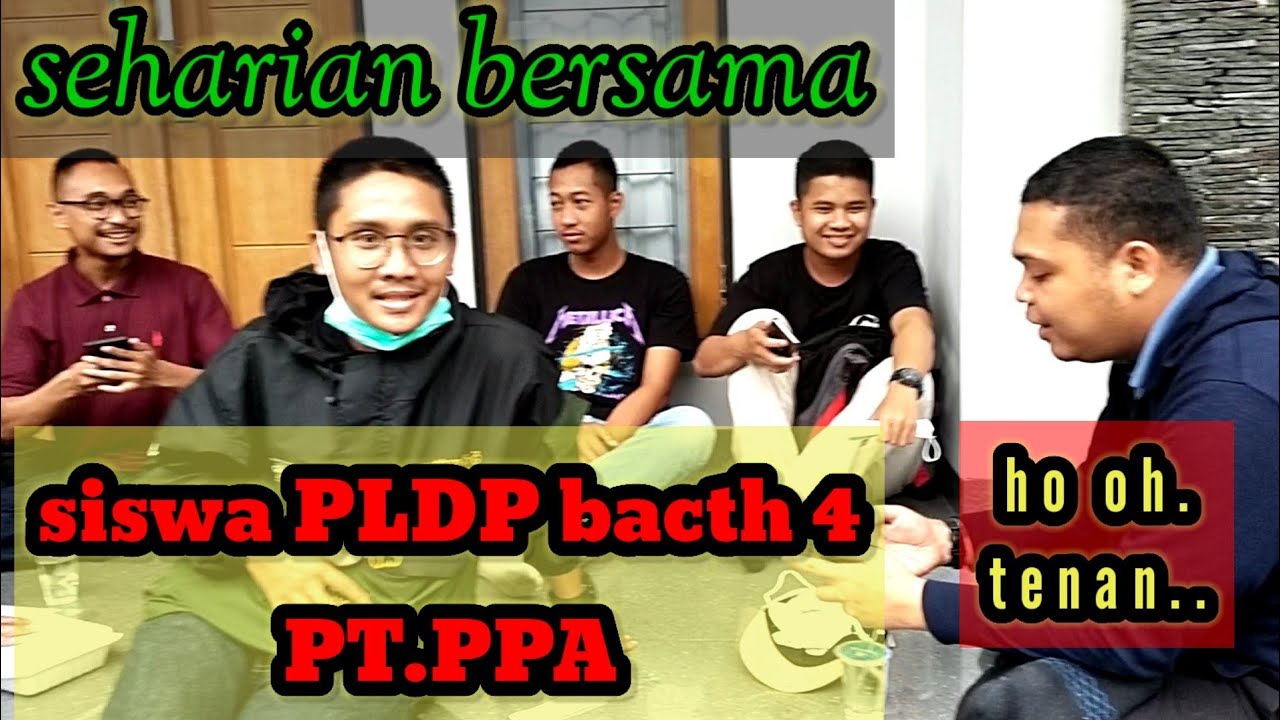 Siswa fresh graduate PLDP (PPA leader development program) batch 4 in site ,"iyo...ho oh..tenan ...