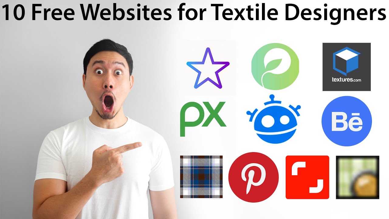 10 Free Websites for Textile Designers - YouTube