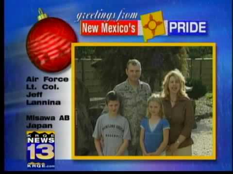 Military Greeting: Lt. Col. Jeff Lanning - YouTube