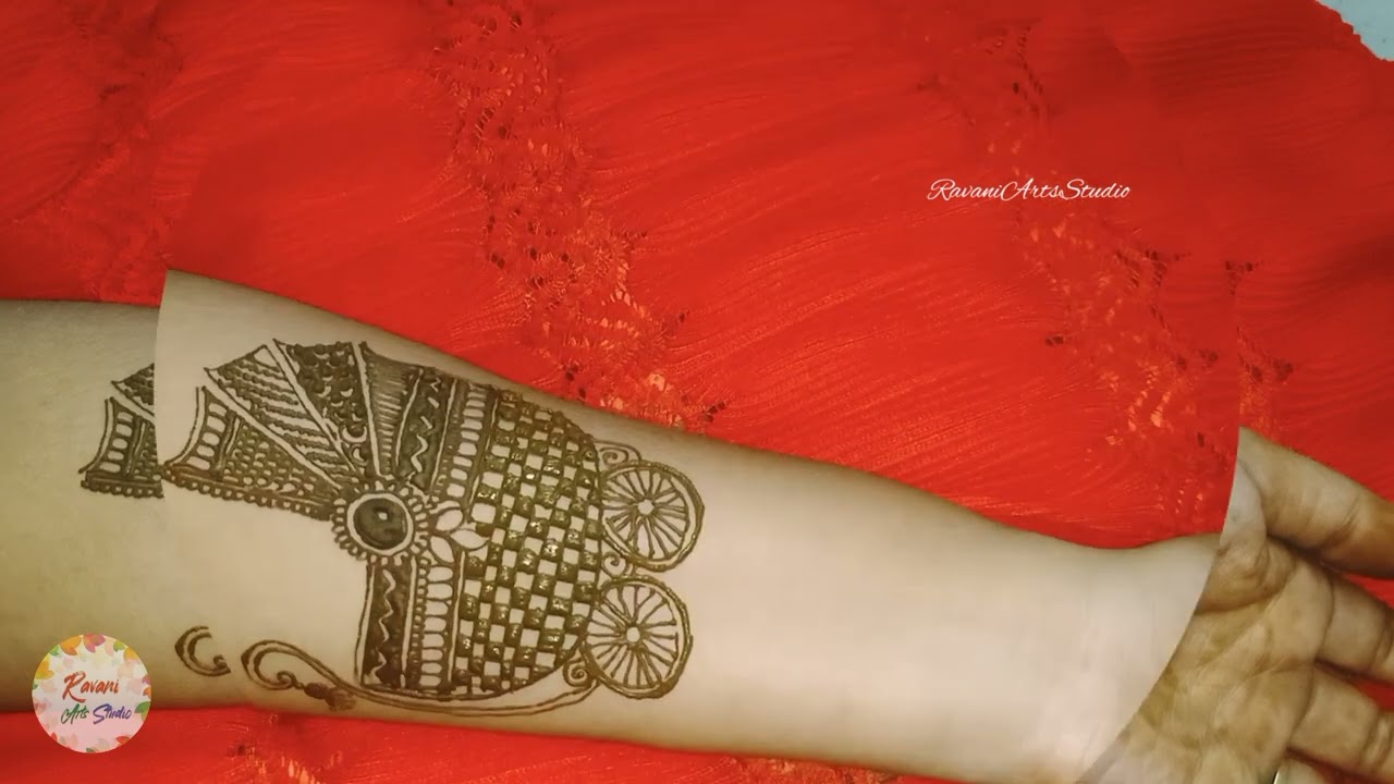 simple and beautiful babyshower mehndi | New baby shower mehndi design ...