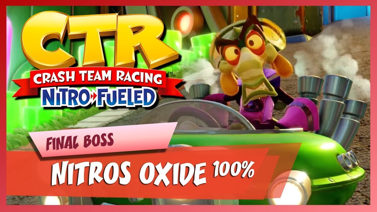 Crash Team Racing Nitro-Fueled | Oxide's Final Challenge (HARD) - YouTube