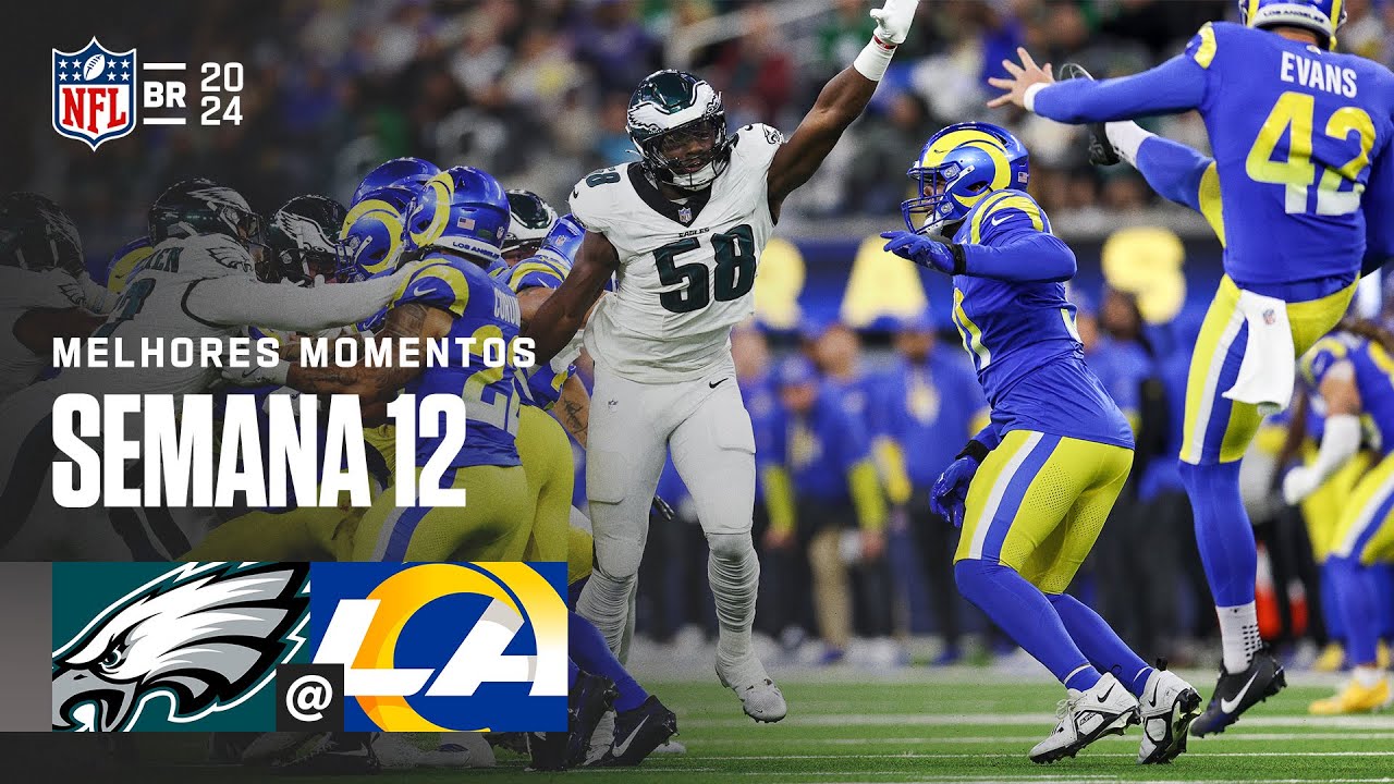 Philadelphia Eagles vs. Los Angeles Rams | Melhores Momentos | NFL 2024 ...