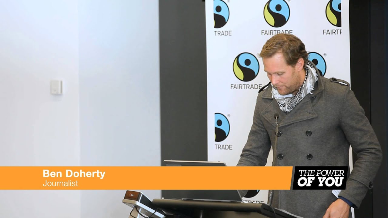 2014 Fair Trade Fortnight Breakfast: Ben Doherty - YouTube