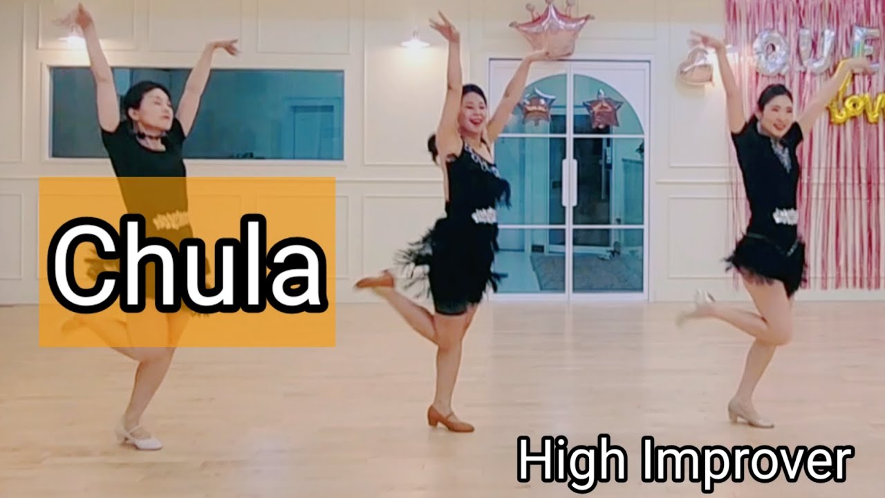 Chula / Linedance / High Improver / LDQK 제주 / 퀸스튜디오 - YouTube