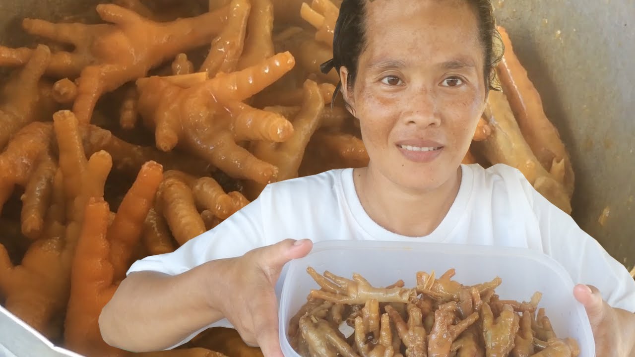 របៀបធ្វើខជើងមាន់អោយផុយហើយឆ្ងាញ់ | chicken feet recipe - How to cook ...