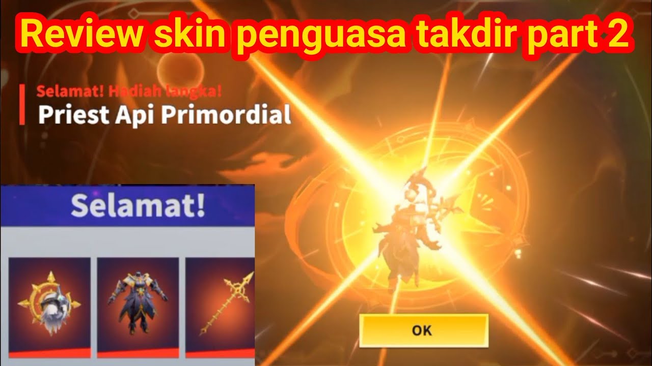 gacha skin mitos cw priest api primordial super sus indonesia - review ...