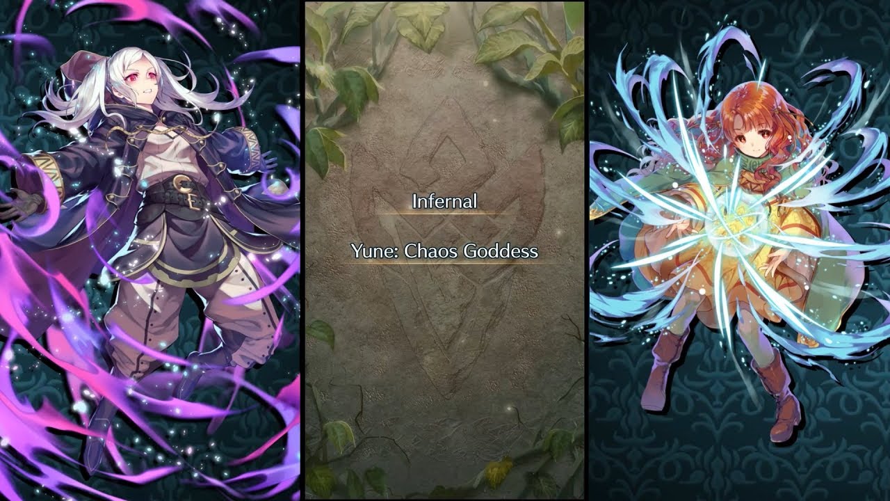 Fire Emblem Heroes - Idunn, Grima, Duma & Tiki vs Yune: Chaos Goddess ...
