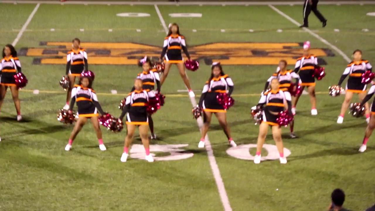 McClymonds Cheerleaders Halftime Cheer Fri. Oct. 14, 2016 - YouTube