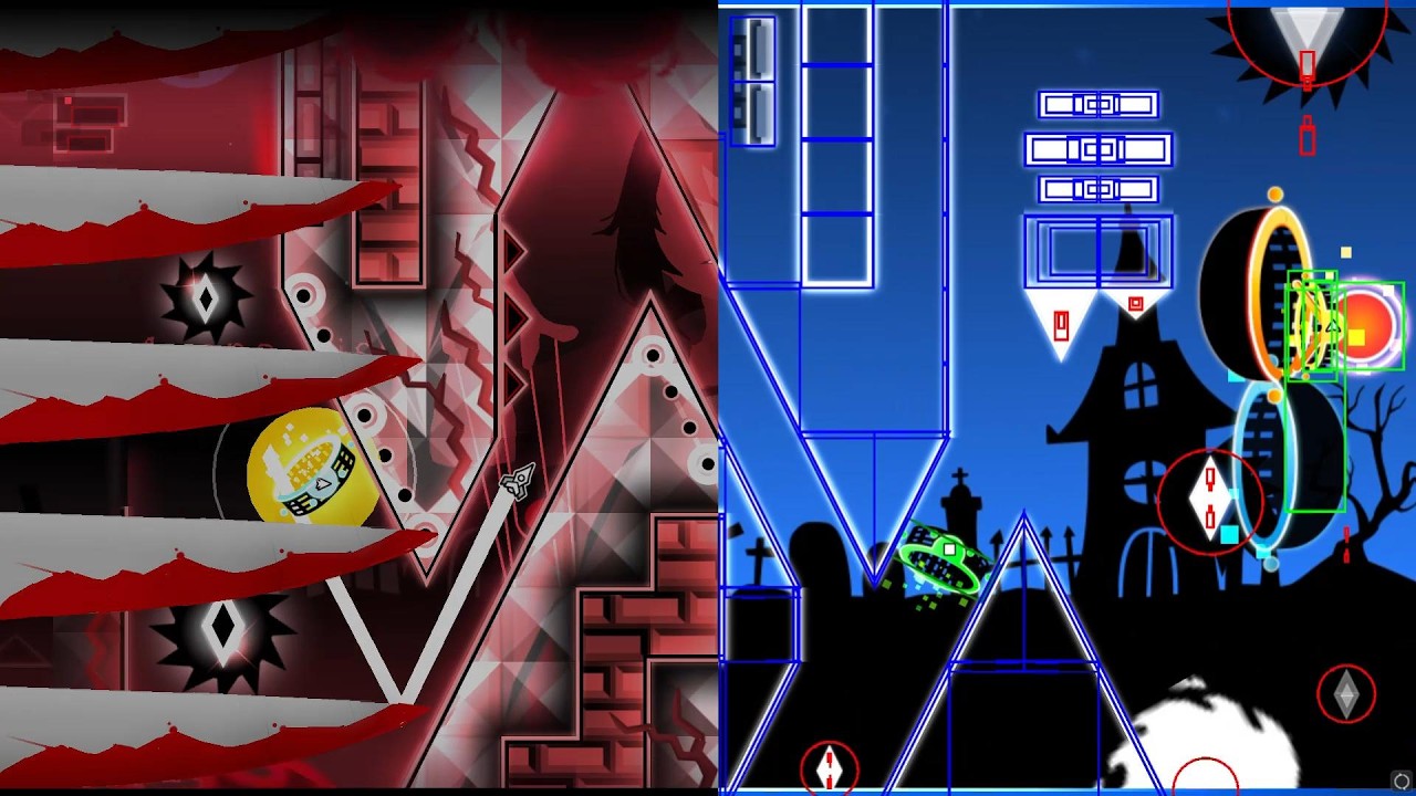 The Yangire COMPARISON Original vs Layout - Geometry Dash 2.2 - YouTube
