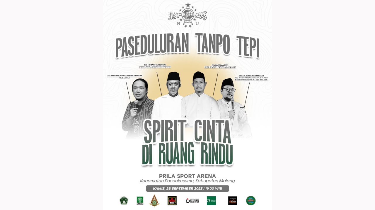 LIVE STREAMING SPIRIT CINTA DI RUANG RINDU (PONCOKUSUMO MALANG) - YouTube