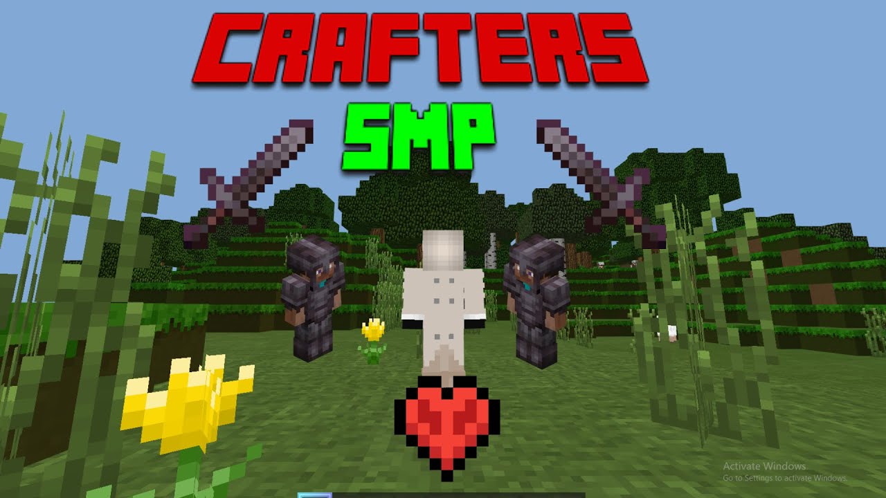 Minecraft Crafters SMP (DAY 1) - YouTube
