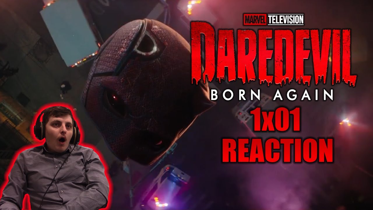 Daredevil: Born Again REACTION!! 1x01 "Heaven's Half Hour" - YouTube