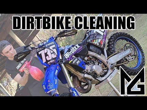 Easiest Way To Clean A Dirt Bike! - YouTube