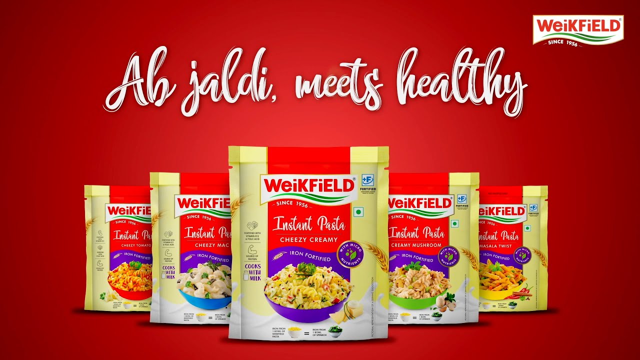 New Weikfield instant pasta, Ab Jaldi meets Healthy | Weikfield - YouTube