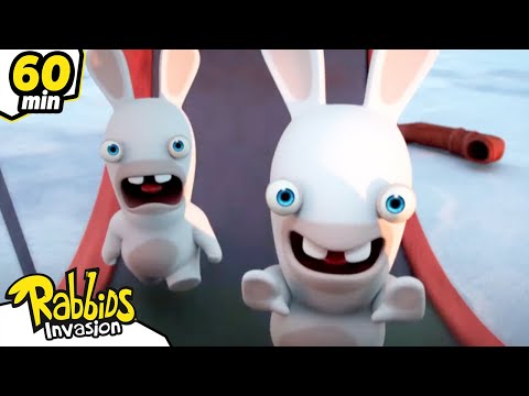 Rabbids are coming for you! | RABBIDS INVASION | 1H New compilation | Cartoon for Kids